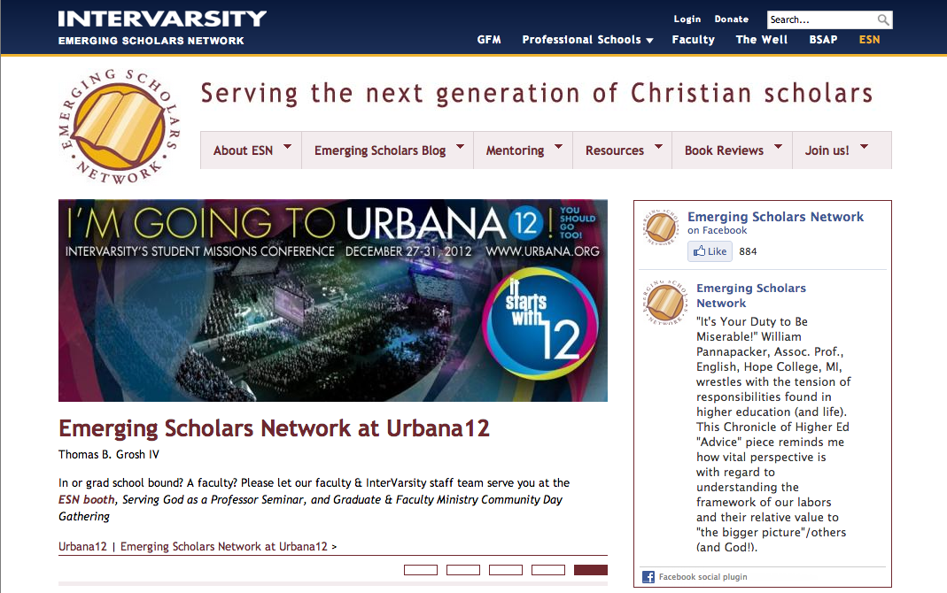 Announcing the New ESN Website (and a Chance to Win a Free Book)! - Emerging Scholars Blog